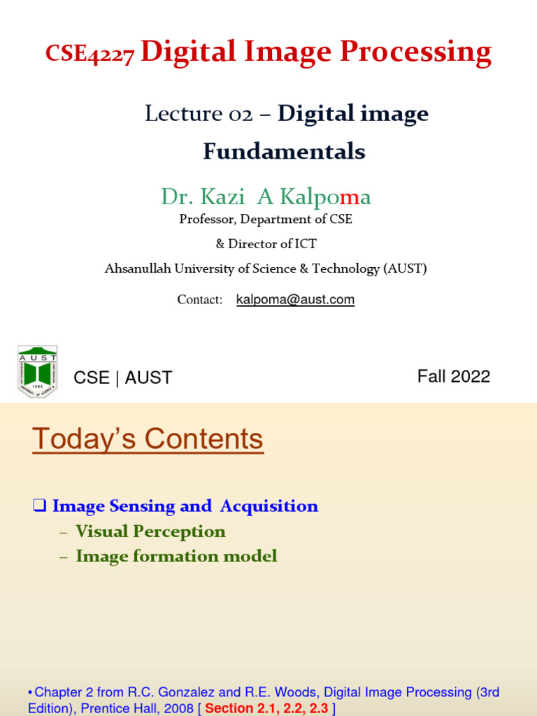 2.1. Image Sensing and Acquisition | Download Free PDF | Eye | Retina