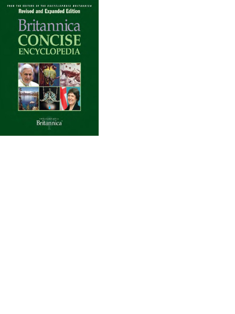 Britannica Concise Encyclopedia | PDF | Travel | Home & Garden