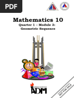 Math 10 Q2 Module 6 | PDF | Rectangle | Geometry