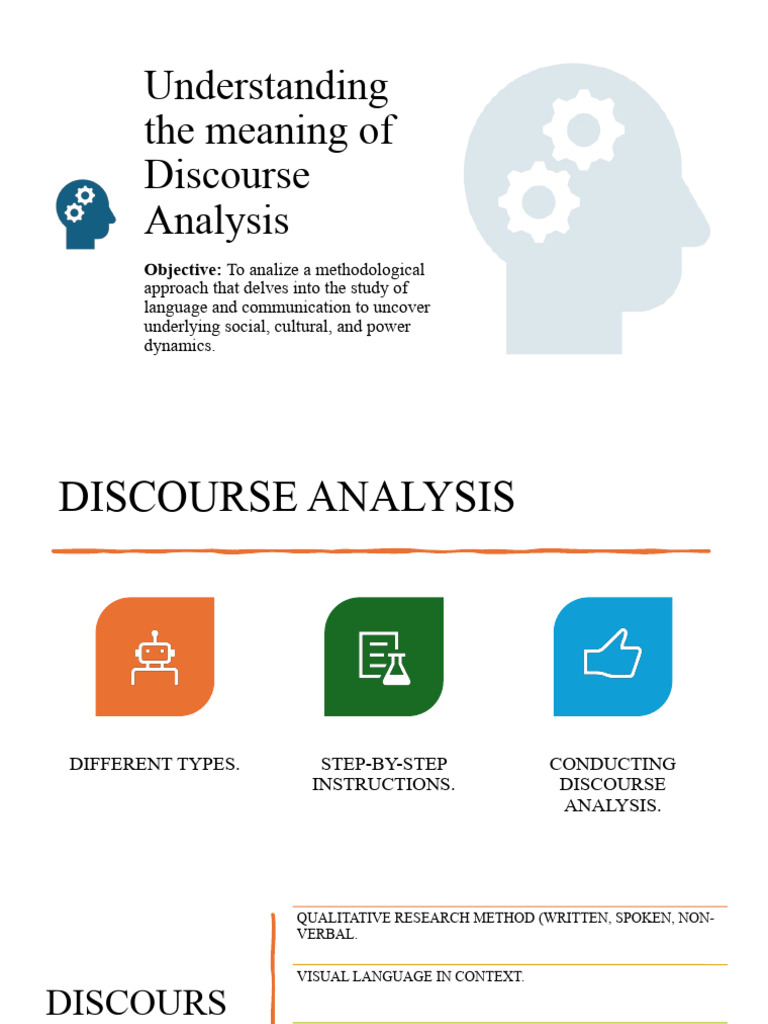 Understanding The Meaning Of Discourse Analysis Download Free Pdf Discourse Linguistics
