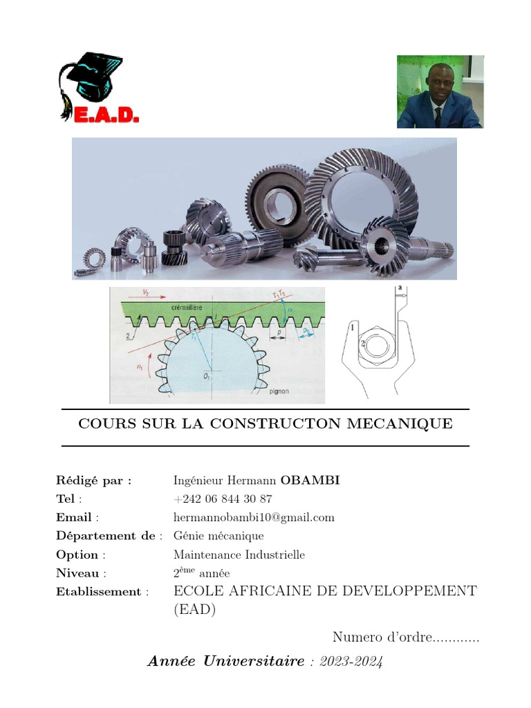 Cours Sur La CM | PDF | Engrenage | Soudage