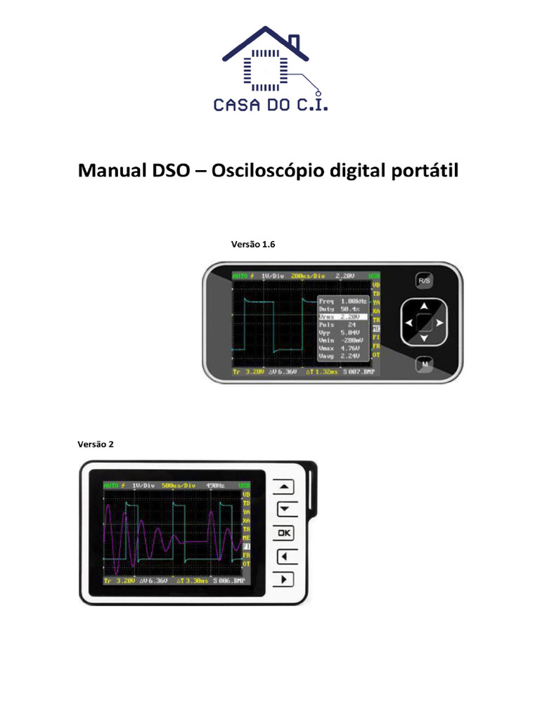 Manual Osciloscopio Dso | PDF