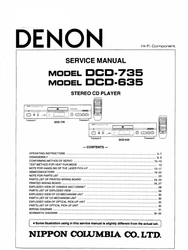 DCD 735 | PDF