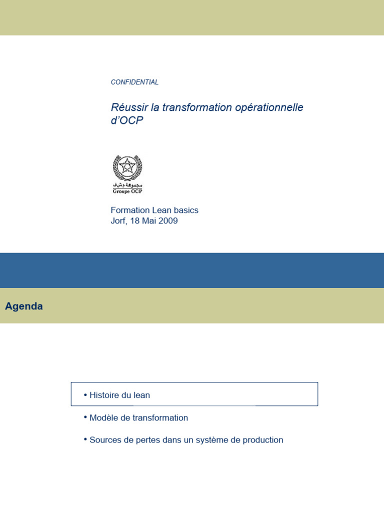 Lean basics (1) | PDF | Lean (production) | Processus d'affaires