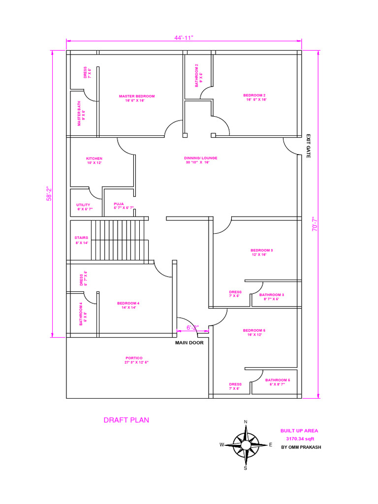 Light Yagami House Layout Plan | PDF | Home | Room