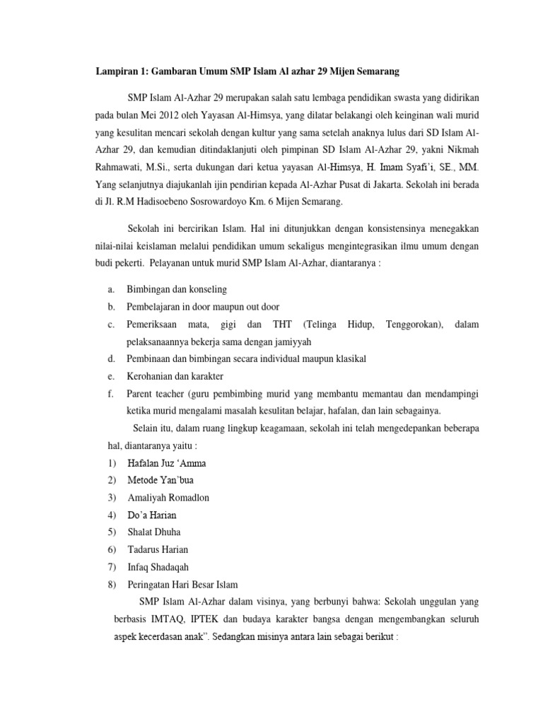 Skripsi Lampiran | PDF