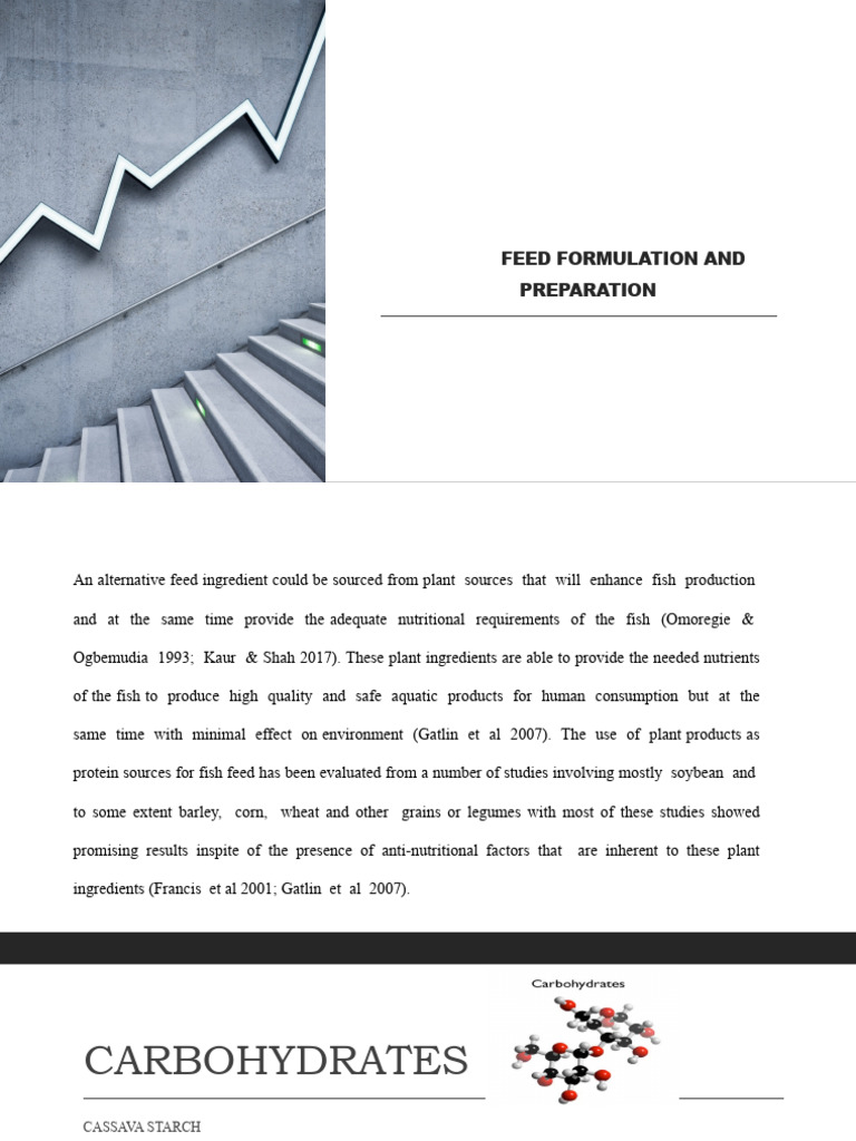 Feed Formulation | PDF | Dietary Fiber | Diet & Nutrition