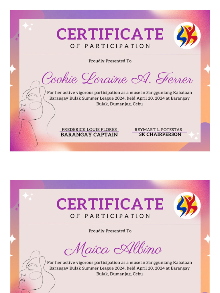 Certificate of Muse | PDF