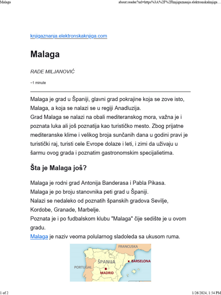 Malaga | PDF