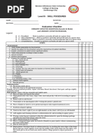 Foley Catheter Insertion Checklist | PDF | Catheter