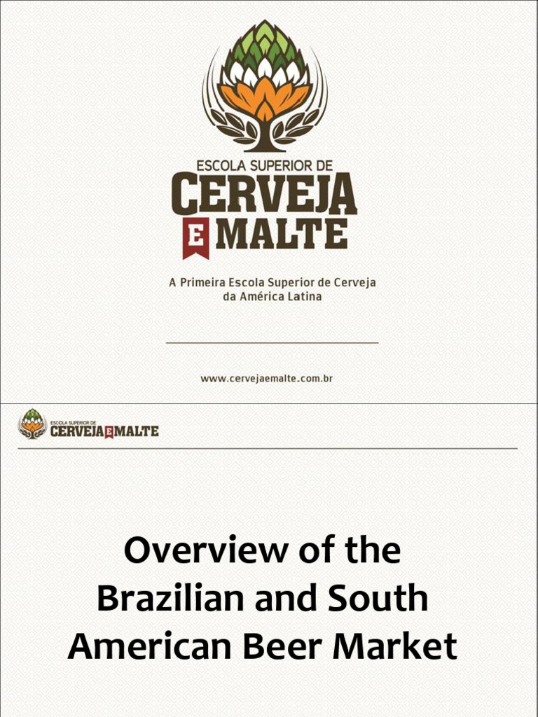 Mercado Sul Americano | PDF | Beer | Alcoholic Drinks