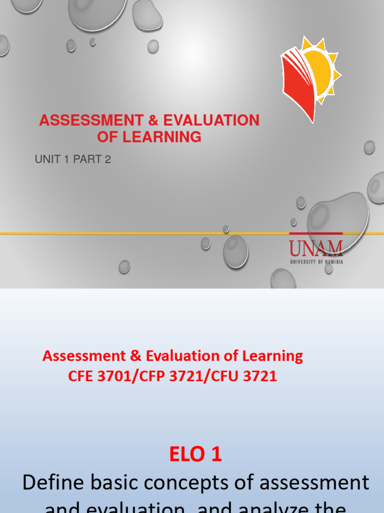 ELO 1 | PDF | Educational Assessment | Learning