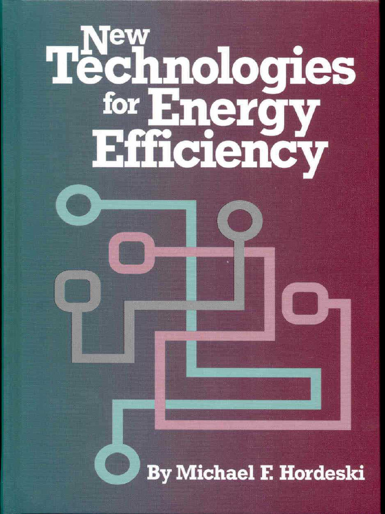 New Technologies For Energy Efficiency | PDF | Power Station | Electric Power