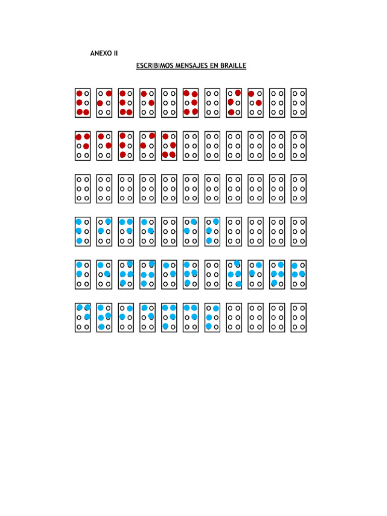Escribir en Braille - TFVH | PDF
