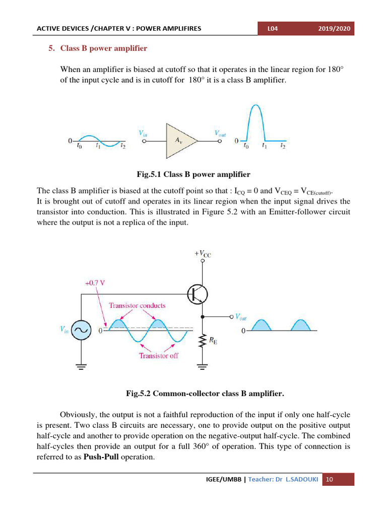 Part 2 | PDF | Amplifier | Bipolar Junction Transistor