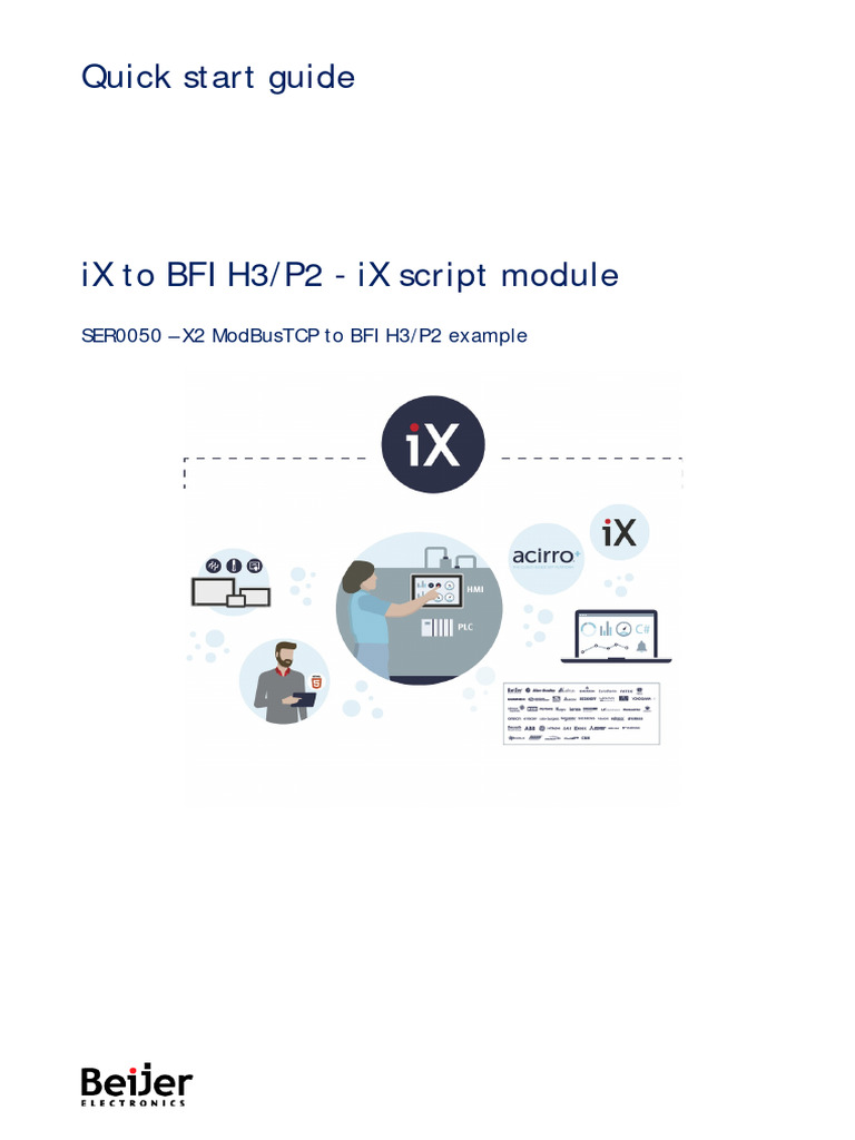 Ser0050 - Qs - Ix To Bfi-H3-P2 Modbustcp - V1.0.0-En | PDF | Application Software | Transmission ...