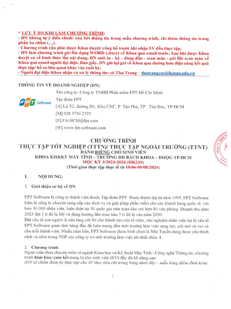 FPT Software (Fsoft HCM) | PDF