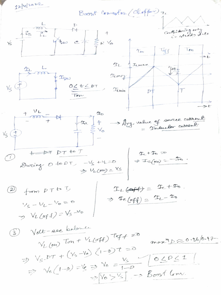 Boost Converter | PDF