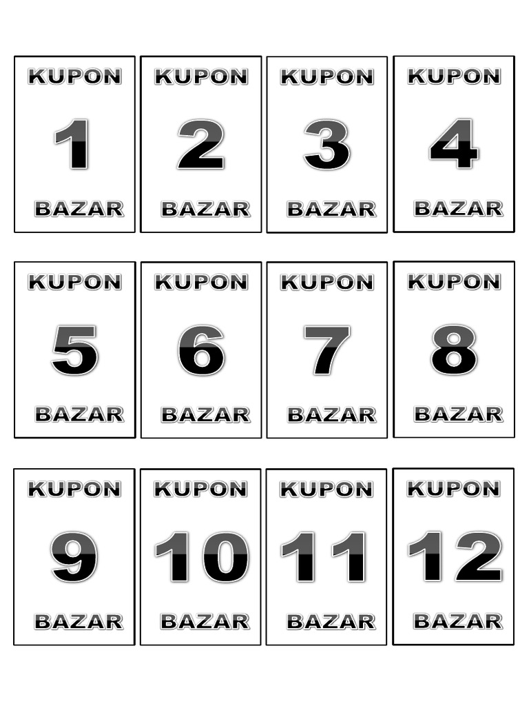 Kupon Bazar | PDF