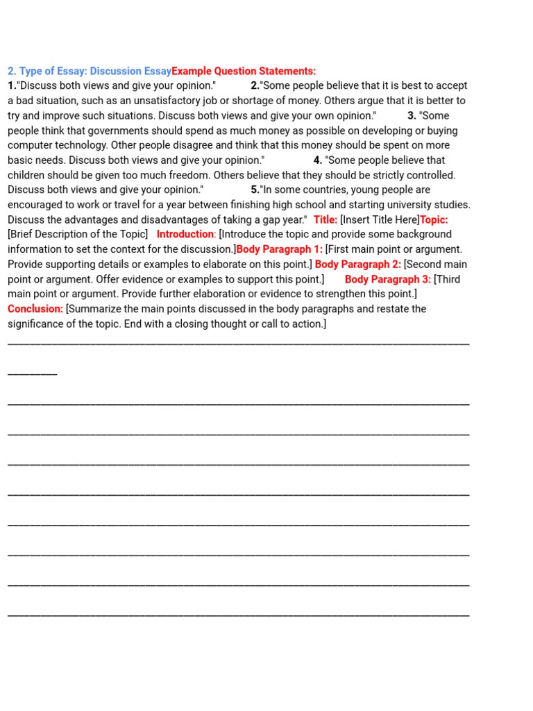 IELTS Writing Draft. 2 | PDF | Argument | Essays