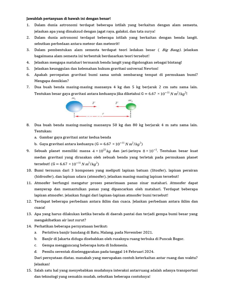 Soal PTS GENAP PROJEK IPAS Kelas X 2023-2024 | PDF | Teknologi & Rekayasa