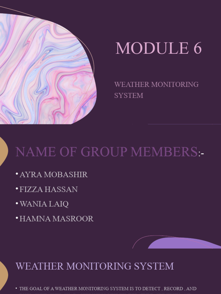 IoT-Based Weather Monitoring System | PDF