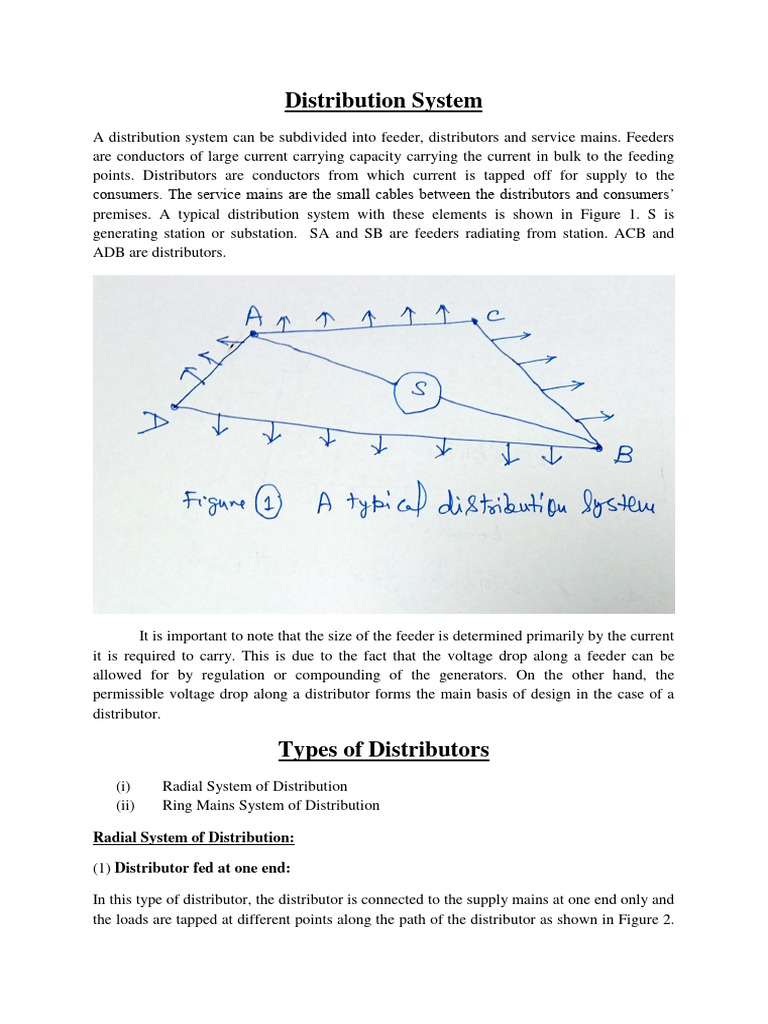Overview of Electrical Distribution Systems | PDF | Mains Electricity ...