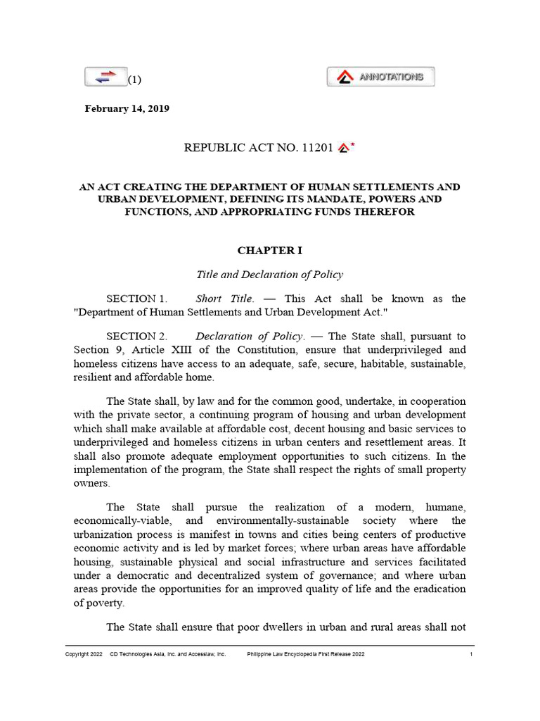 Ra 11201 | PDF | Injunction | Contempt Of Court