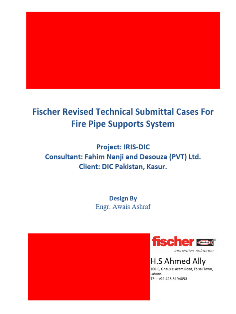 15-01-2024-Fischer Revised Technical Submittal For Normal Fire Pipe ...