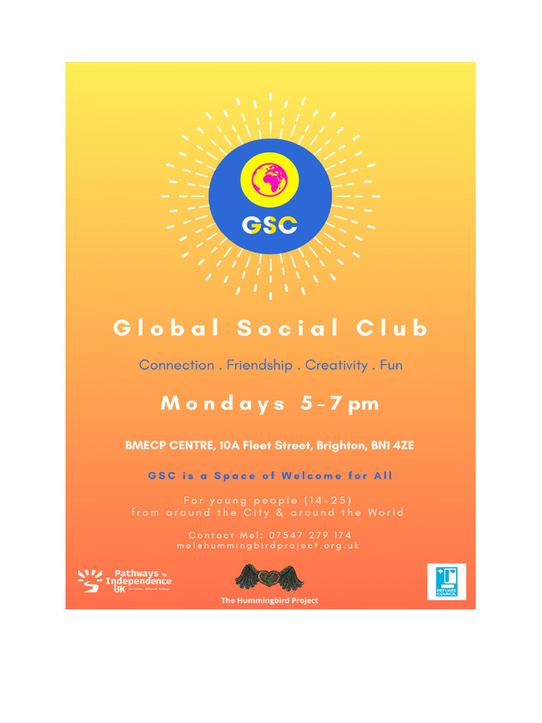 Global Social Club Hummingbird | PDF