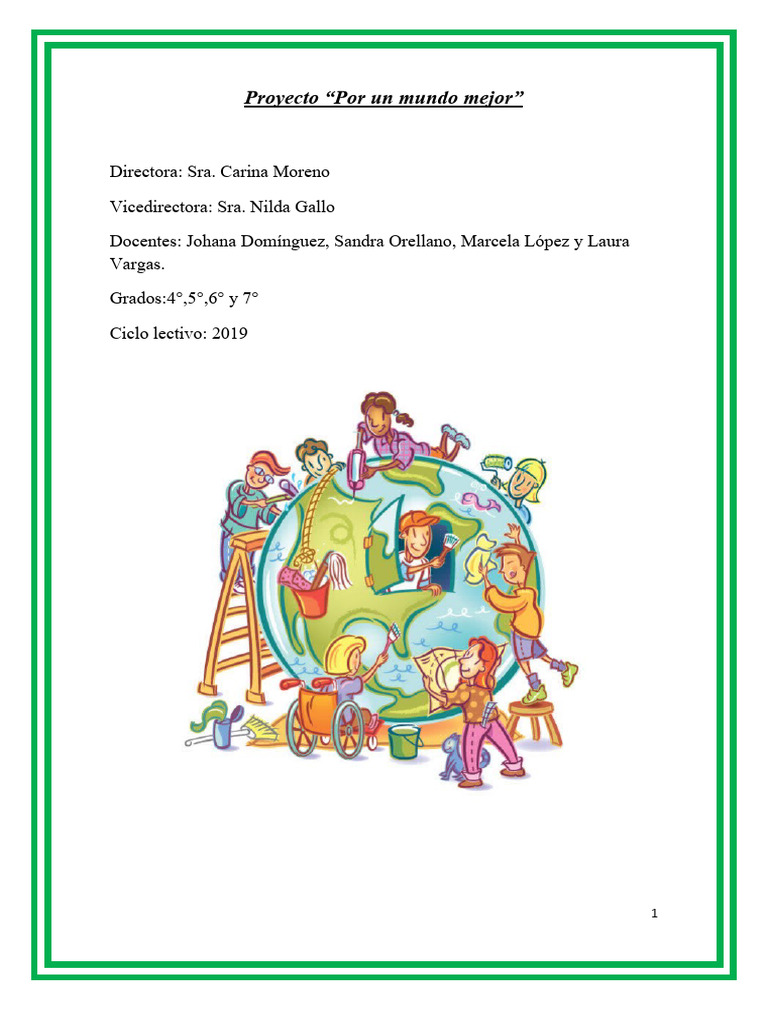 Proyecto Reciclar | PDF | Residuos | Reciclaje