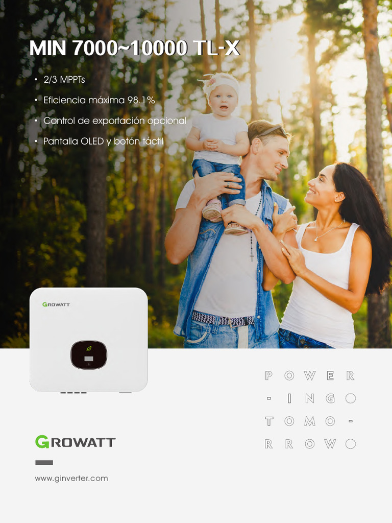 03 - Datasheet Inversor Min10000 TLX | PDF | Ingeniería Informática | Metrología