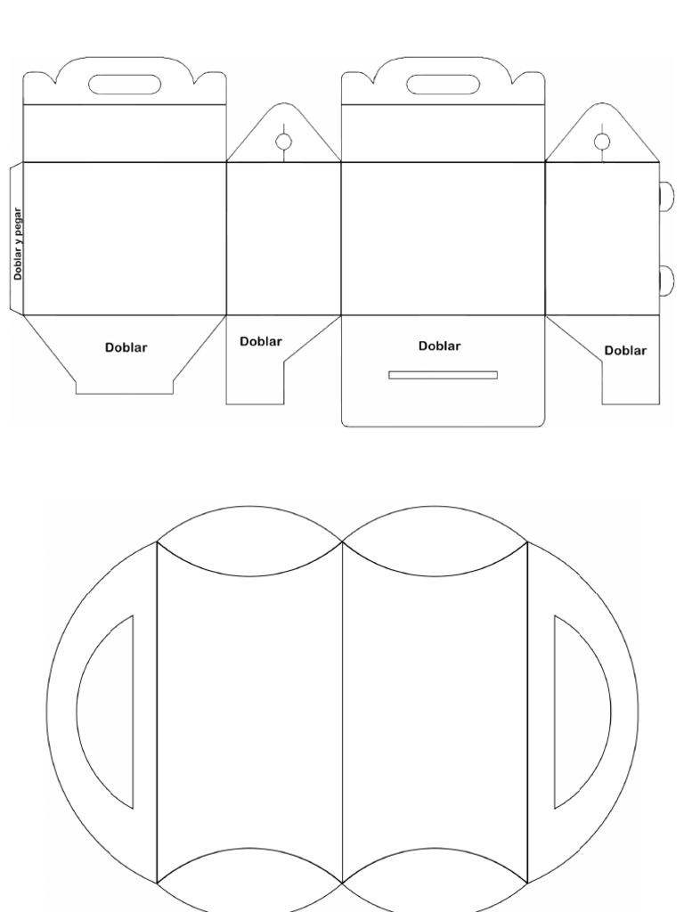 Kit 110 Moldes para Elaborar Cajas | PDF
