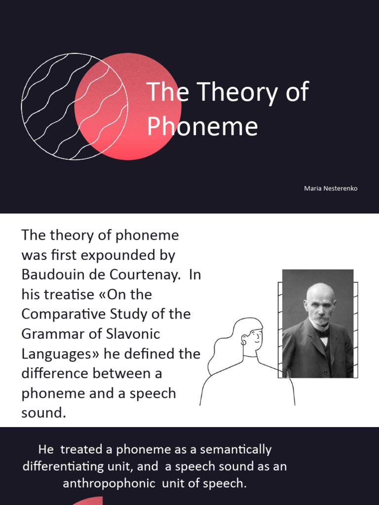 The Theory of Phoneme | PDF | Phoneme | Linguistics