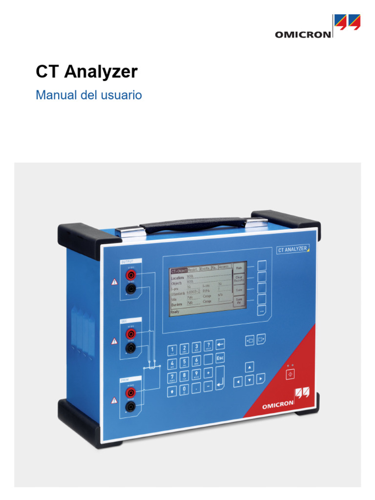 CT Analyzer User Manual | Descargar gratis PDF | Calibración | Usuario (informática)