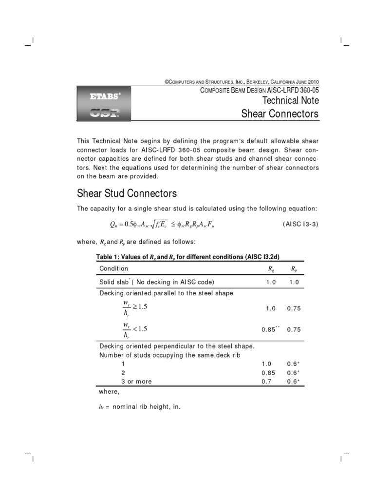 E TN CBD Aisc LRFD360 05 011 | PDF | Beam (Structure) | Bending