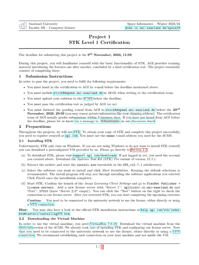 Project 1 | PDF | Information Technology | Software