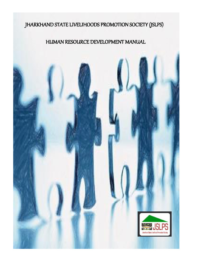 JSLPS Human Resource Development Manual | PDF | Recruitment | Employment