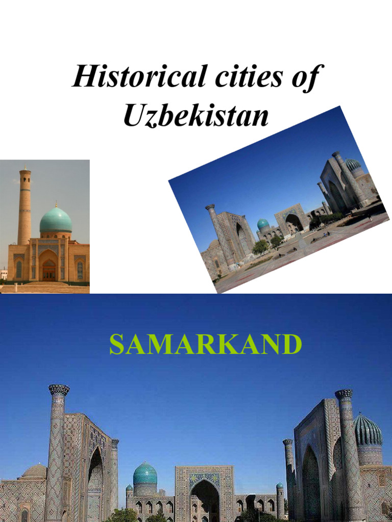 Historical Cities of Uzbekistan | PDF