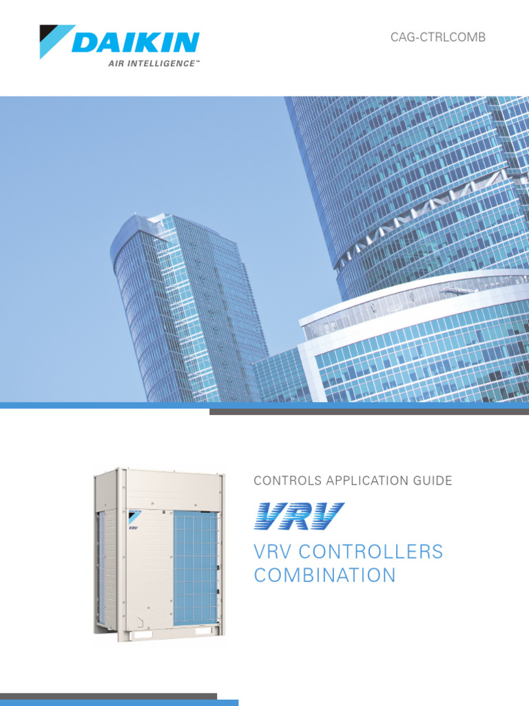 AG Cag VRV Controllers Comb | PDF | Heat Pump | Engineering Thermodynamics
