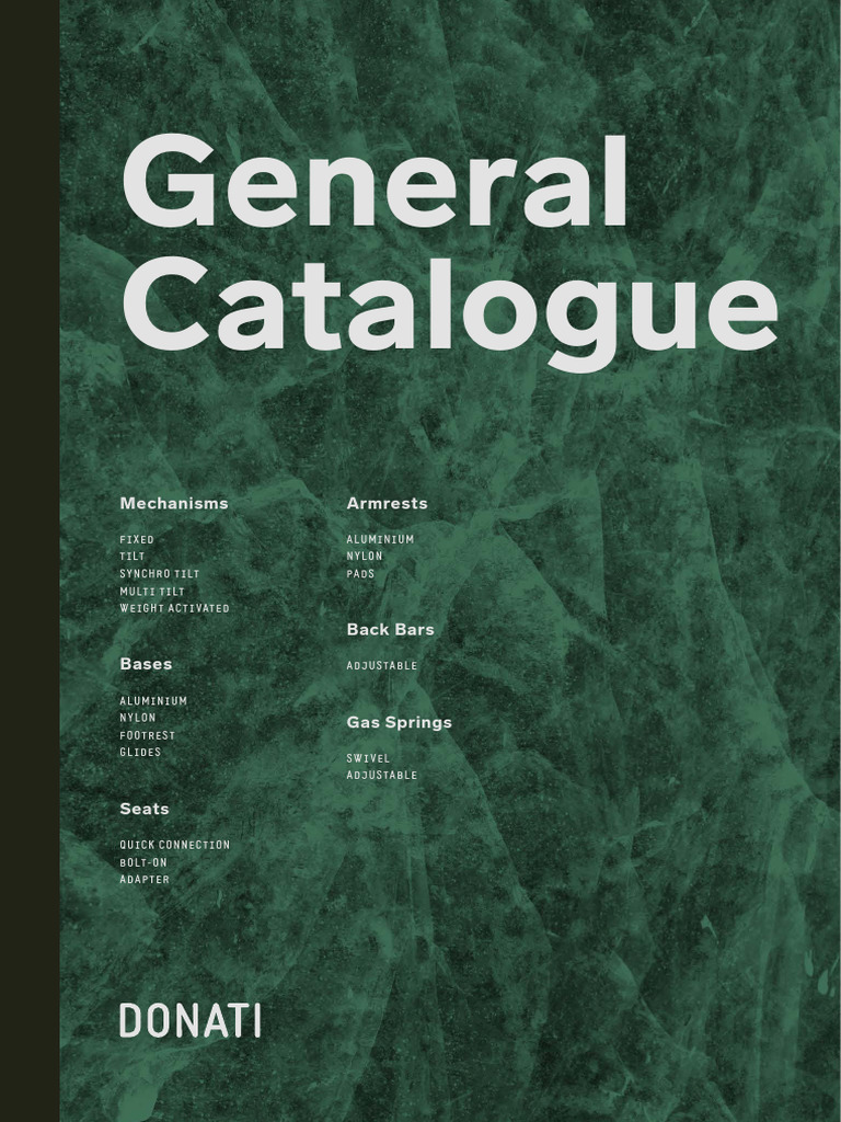 Donati General Catalogue 2018 - Low - Eng | PDF | Market (Economics ...