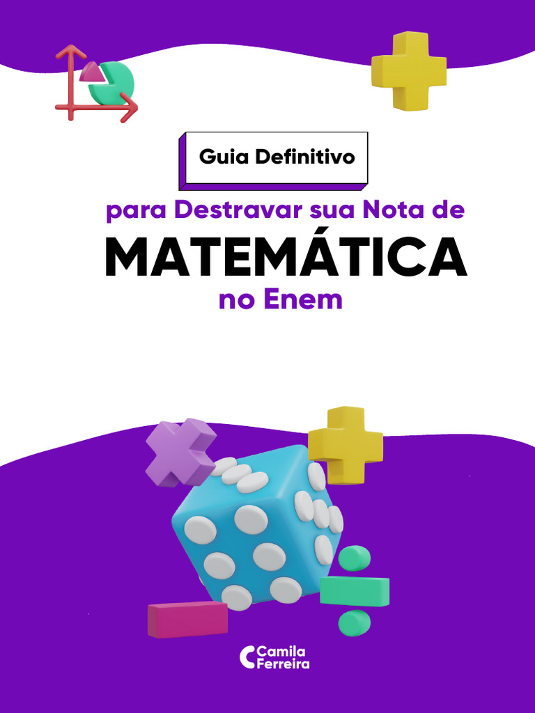 Guia de Matemática - Atualizado 2024 | PDF | Matemática | Aprendizado