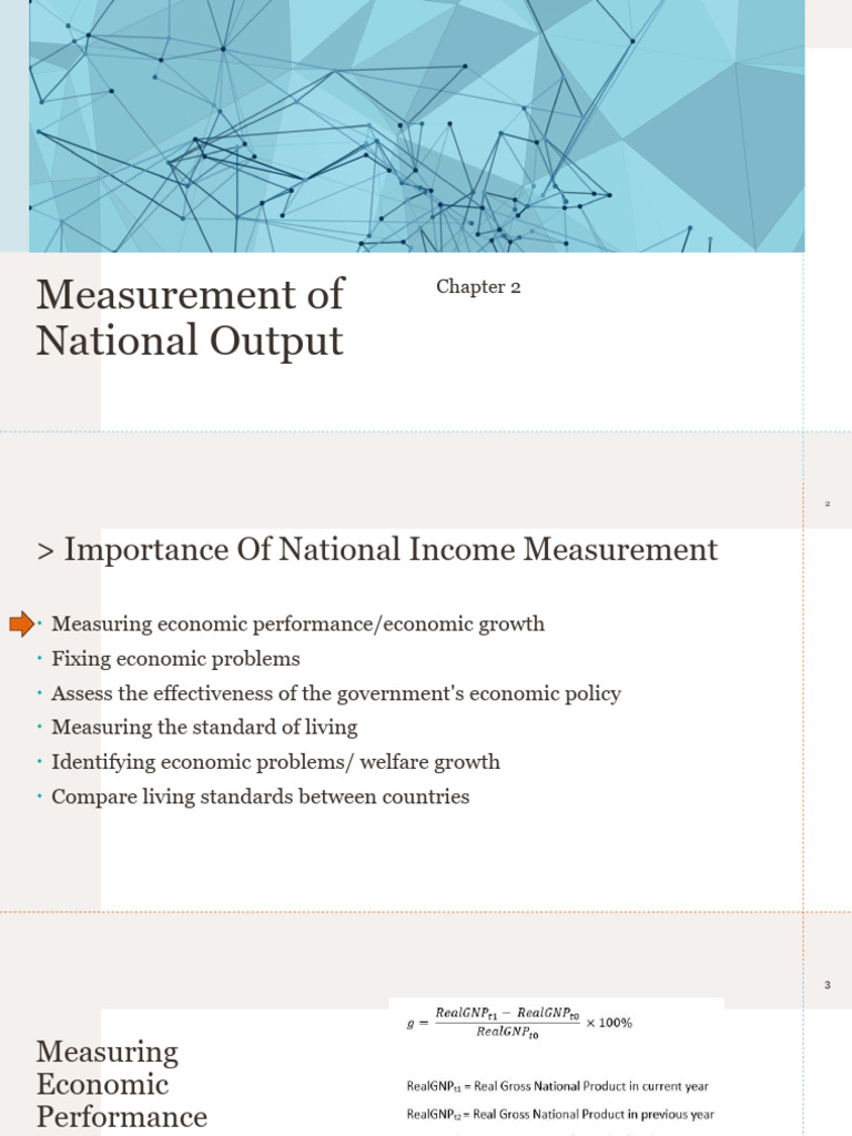 National Income Measurement Insights | PDF | Measures Of National ...
