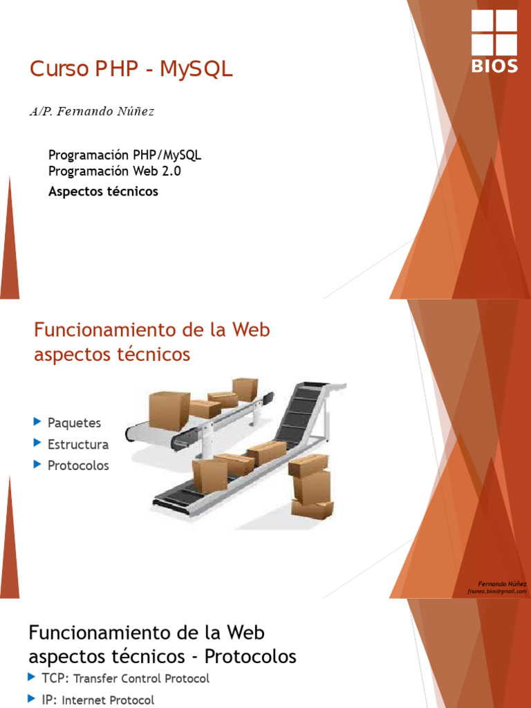 02.Funcionamiento de la Web - Aspectos Técnicos - PHP-WEB 2.0 | PDF | Redes | Internet y web