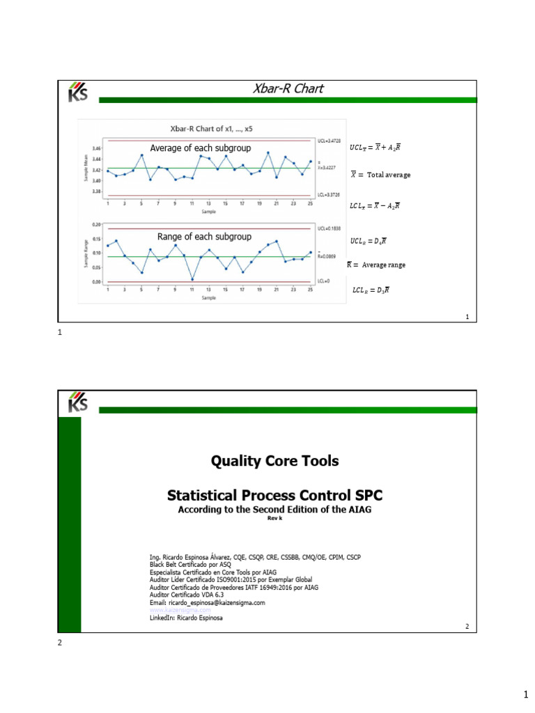 Mastering QC With Xbar R Charts 1690011146 | PDF | Business Process ...