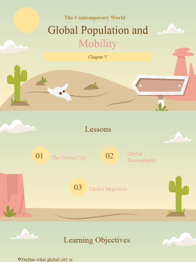 Global Cities, Demography & Migration | PDF | Demography | Human Migration