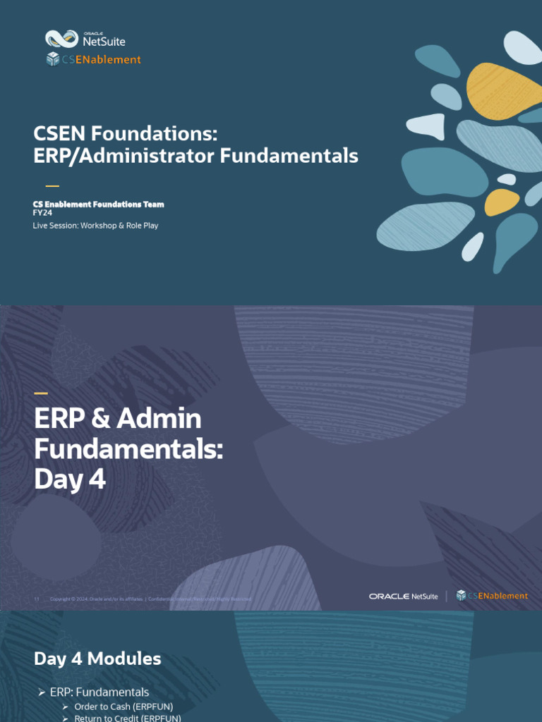 Day 04 Erp Admin Workshop Pdf Receipt Payments