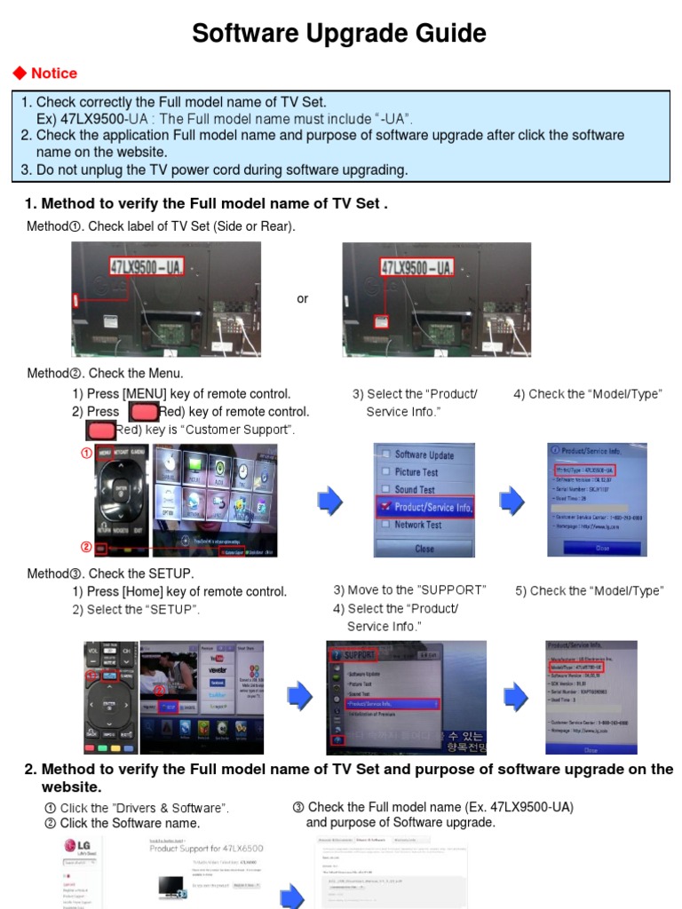 Software Upgrade Guide v1 English | PDF
