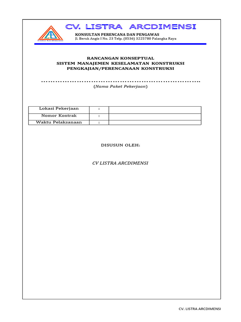 _180_ D. FORMAT RANCANGAN KONSEPTUAL SISTEM MANAJEMEN KESELAMATAN ...