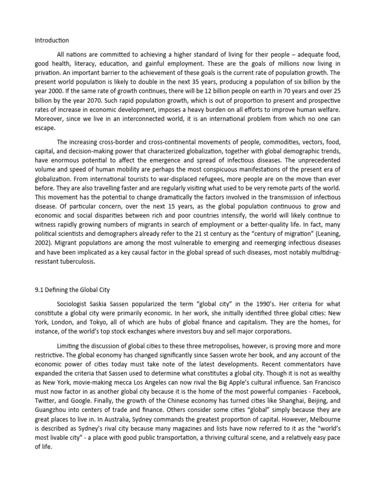 chapter 9 gec | PDF | Globalization | Economies